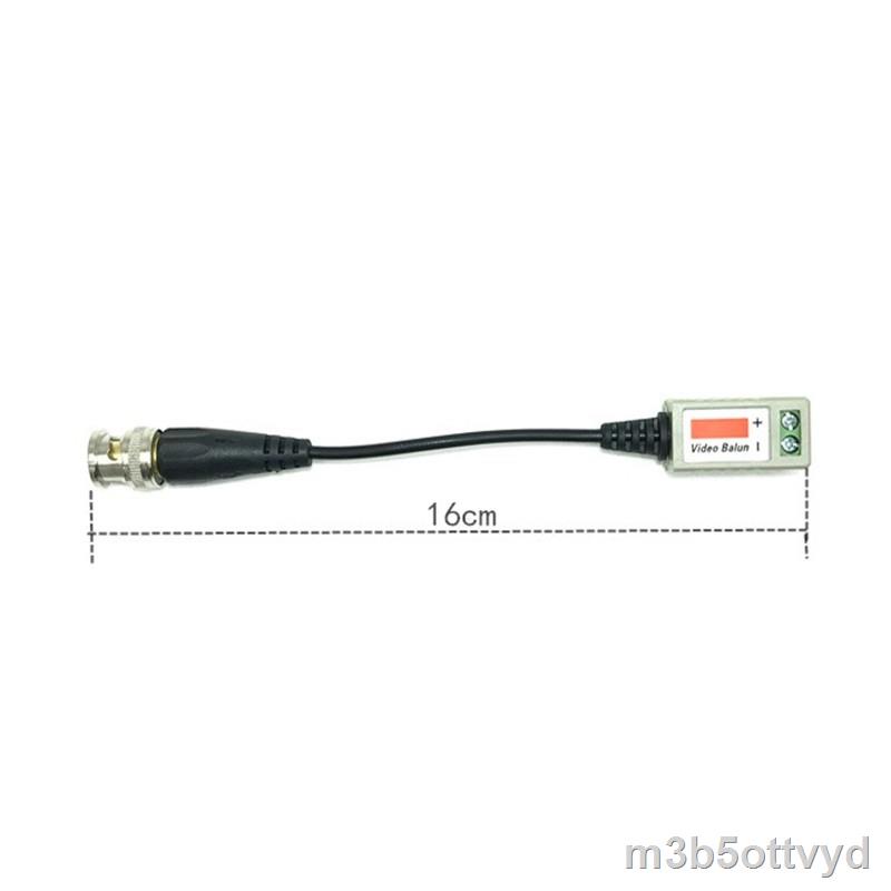 20 PCS Passive Twisted Pair Transmitter Ccvt Video Balun Bnc Network ...