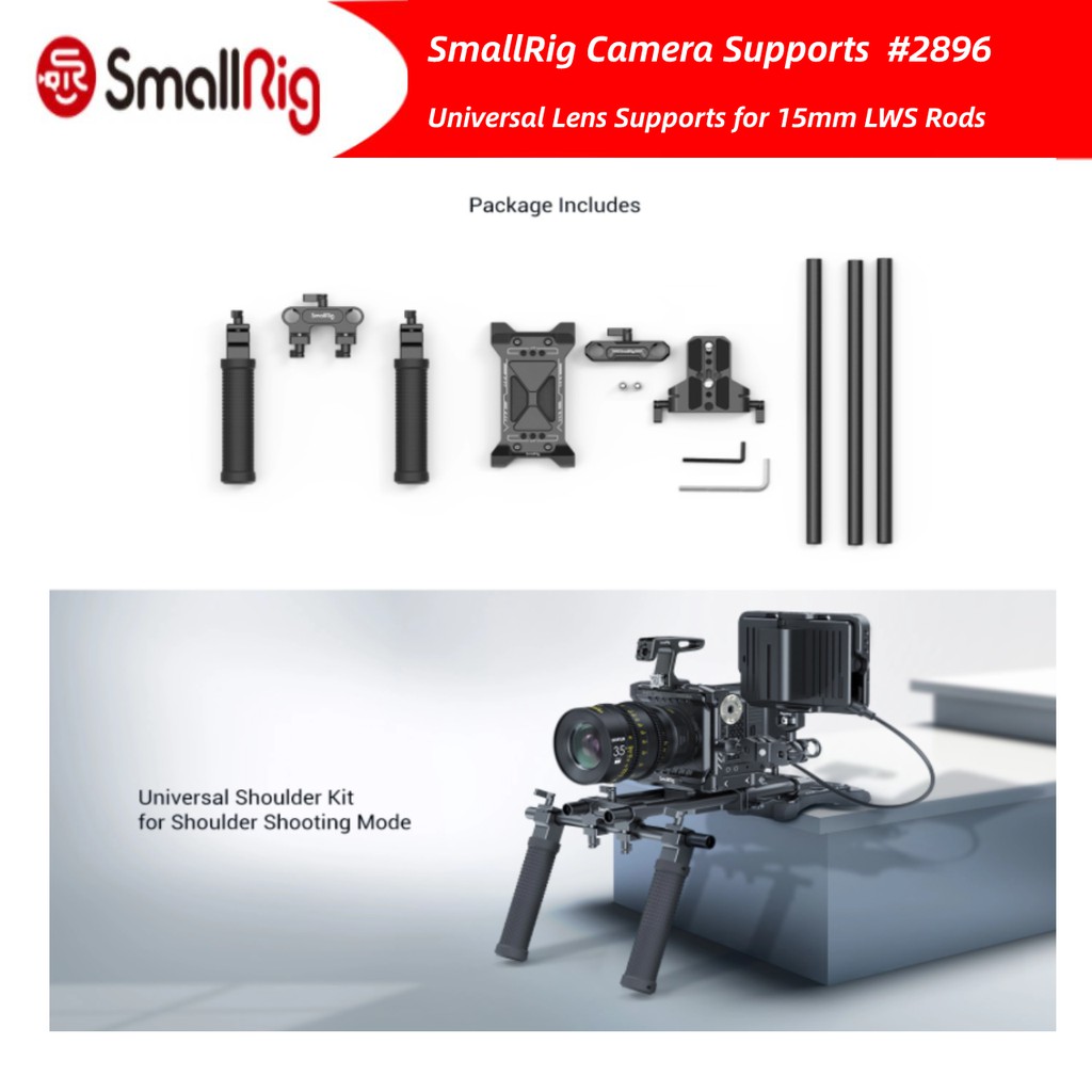 SmallRig ชุดเมาท์ไหล่ สำหรับกล้อง DSLR Mirrorless และ Small Camera ...