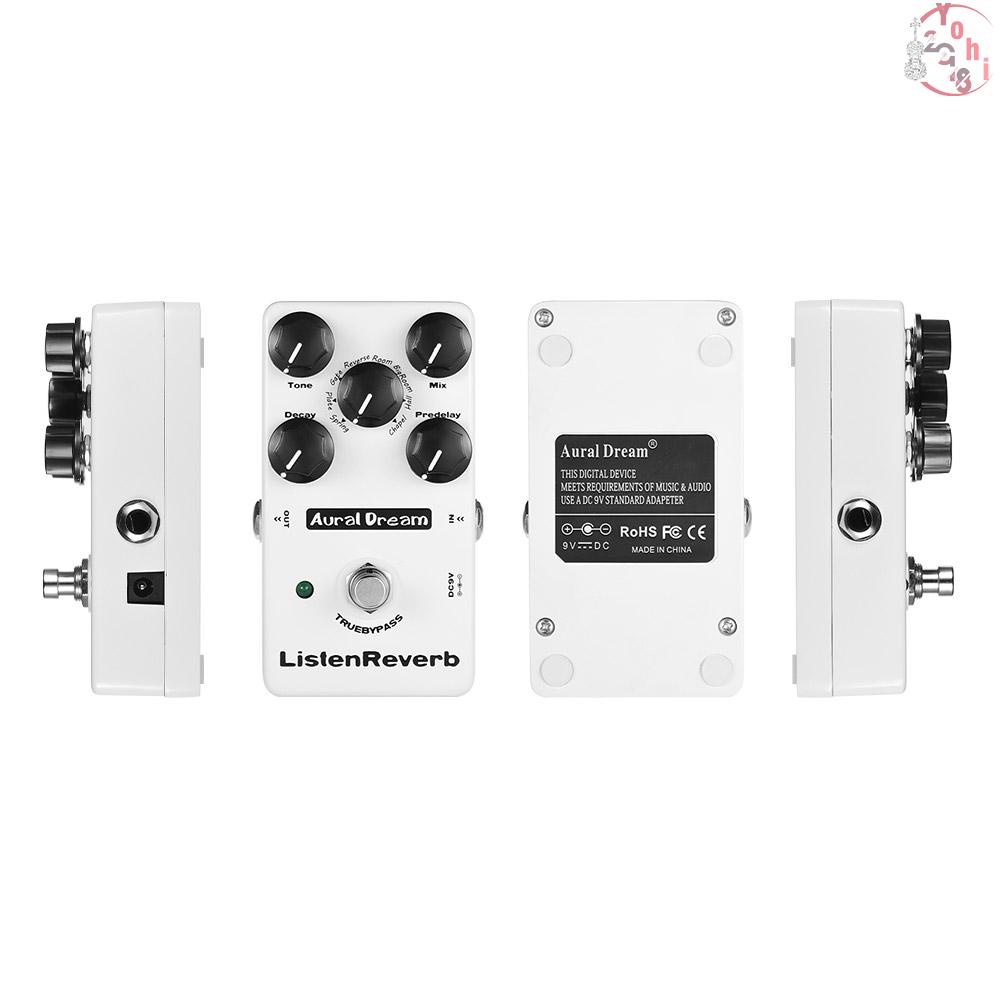 เอฟเฟคกีต้าร์ Aural Dream Listen Reverb 8 Rever Effects สําหรับกีต้าร์ ...