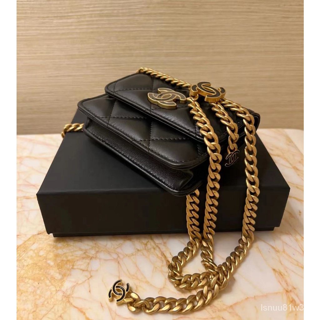 100% European Authentic CHANEL 22P Spring/Summer Collection Lambskin ...