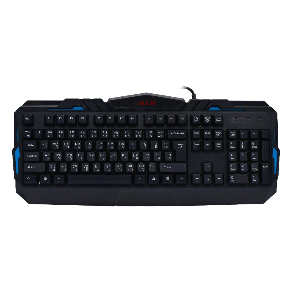 ส่งเร็ว Oker Keyboard S-917 Backlight Gaming Keyboard คีย์บอร์ด สำหรับ ...