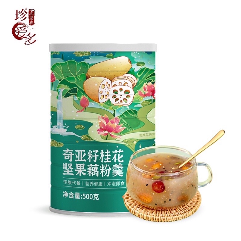 พร้อมส่งจากไทย 1-2 วันได้รับ Fasimiyu ผงรากบัวกระป๋อง อาหารเช้าทดแทน 500g รากบัว ผงรากบัว รากบัว ...