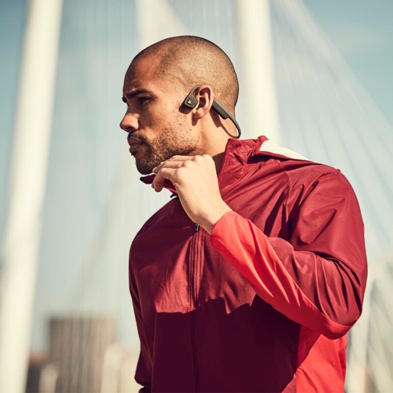 AS600 trekz Titanium Bone Conduction Bluetooth Headset Sports Wireless ...