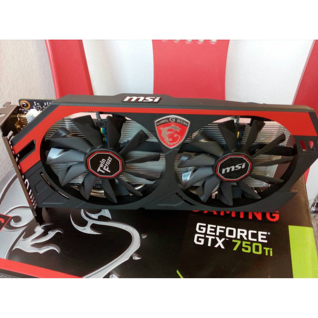 MSI GeForce GTX 750 Ti 2GB GAMING OC (N750TI TF 2GD5/OC)