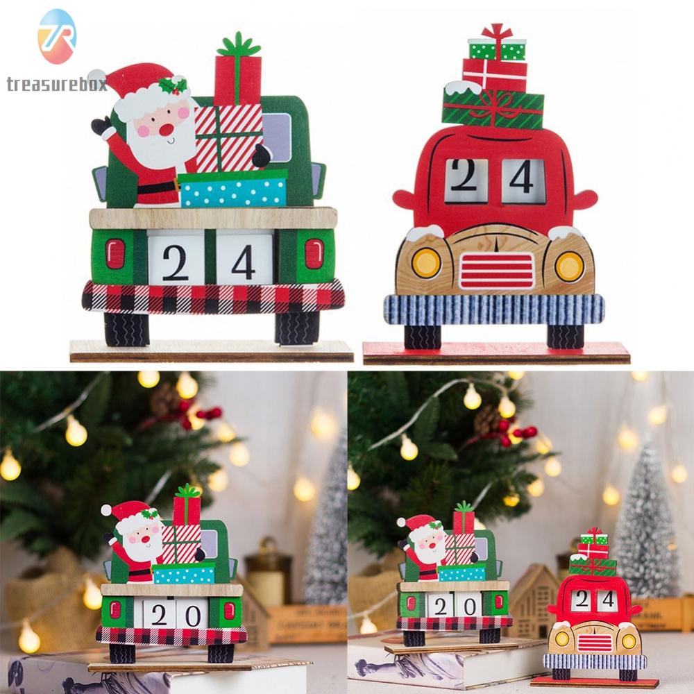 TRSBXCalendar Christmas Decoration Christmas Month Countdown Decoration ...