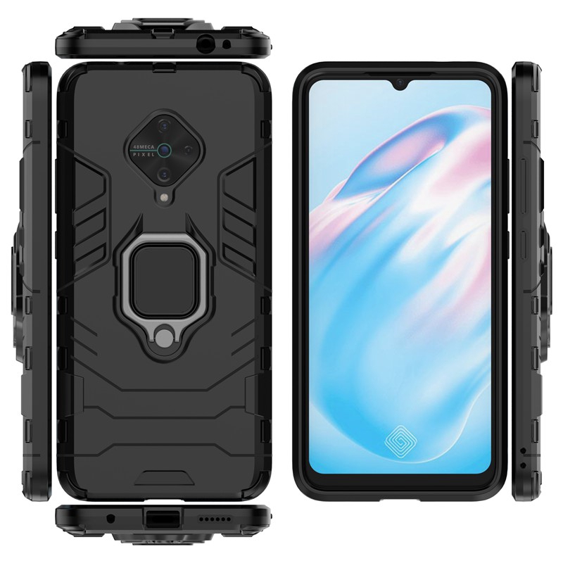 เคส VIVO S1 Pro พลาสติกแบบแข็ง VIVO S 1 Pro S1Pro Armor Shockproof Phone Case Back Cover VIVOS1 ...