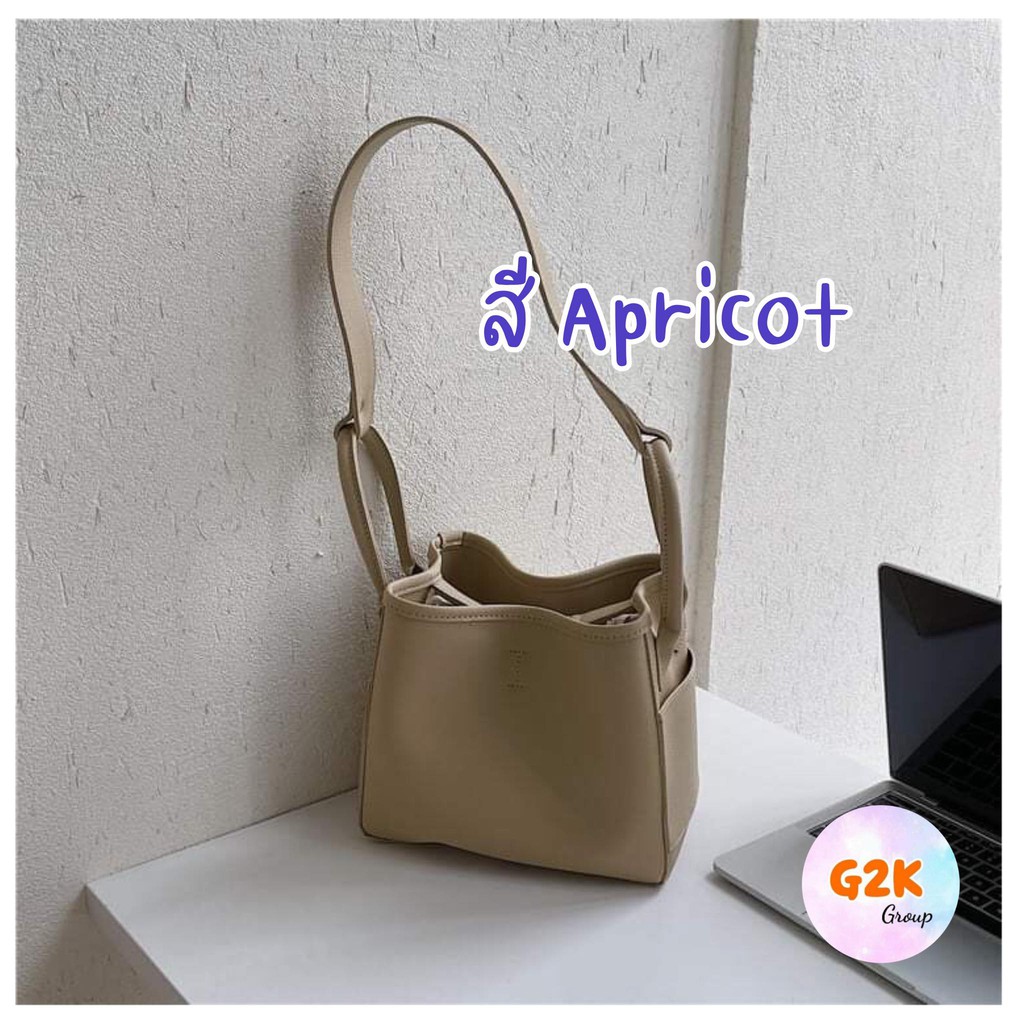 G2Kพร้อมส่งจากไทยกระเป๋าหนังสะพายข้างสไตล์มินิมอล รุ่น Torry bag (BW ...
