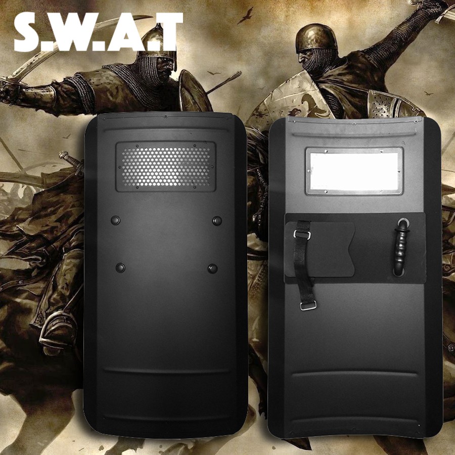 SWAT SHIELD โล่เหล็ก โล่โลหะ โล่ตำรวจ Police ทหาร Soldier ปราบจลาจล ...