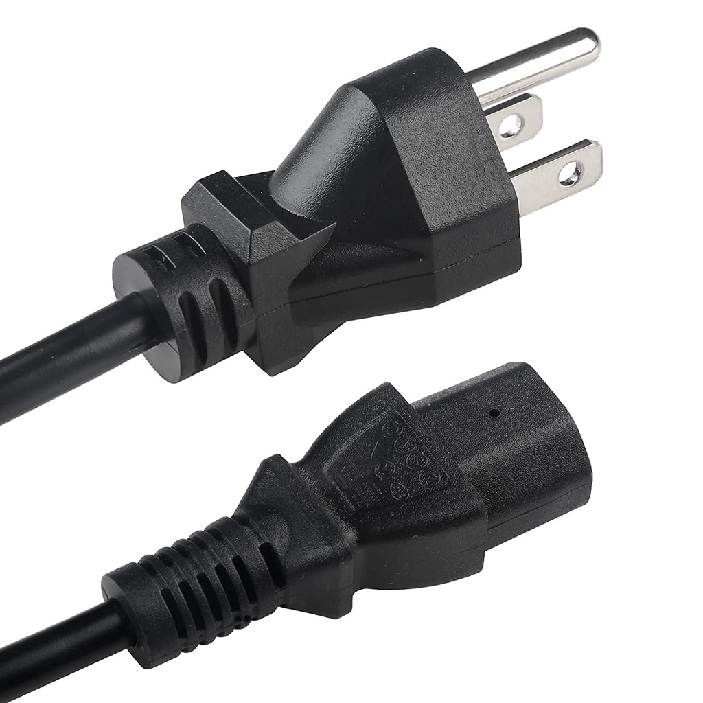 สาย AC Power ยาว 2.5 เมตร Ac 3 Pin Plug Us 3 Pin Power Cord Extension ...