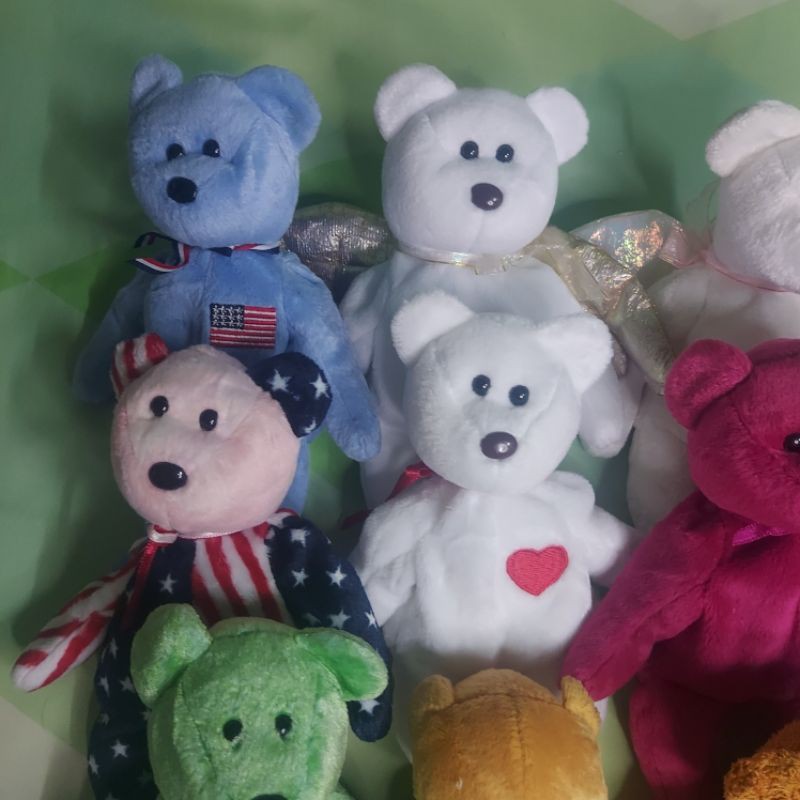 ตุ๊กตา ty ขายยกเซ็ท 20 ตัว คละแบบ # tybear tybeaniebabies ขายหมีty ...