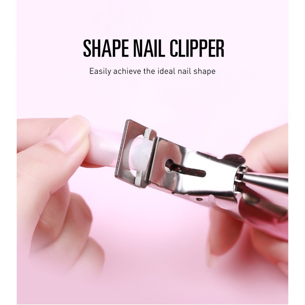 มีของพร้อมส่ง Modelones Nail Edge Cutter Acrylic False Nail Clipper ...