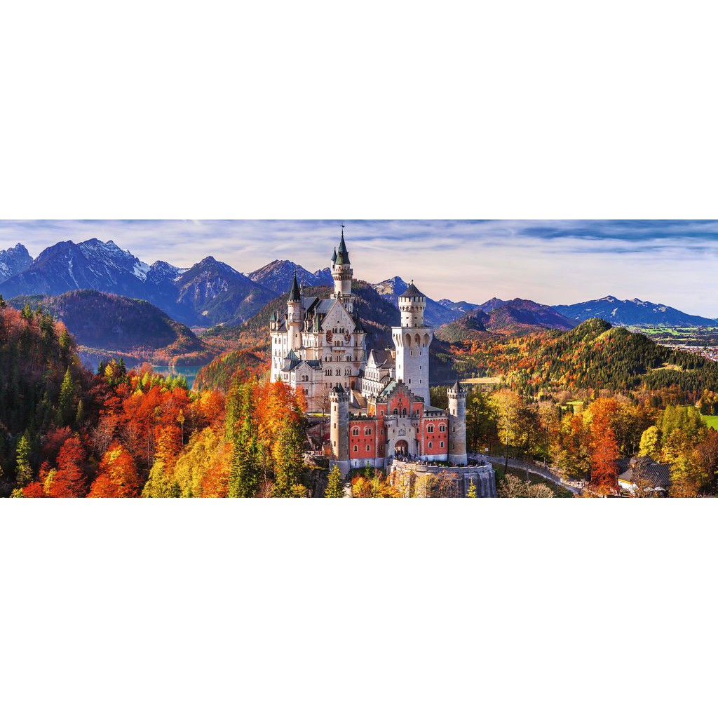 Ravensburger New Swan Castle 1000 ชิ้น Germany Import Puzzle ของเล่น ...