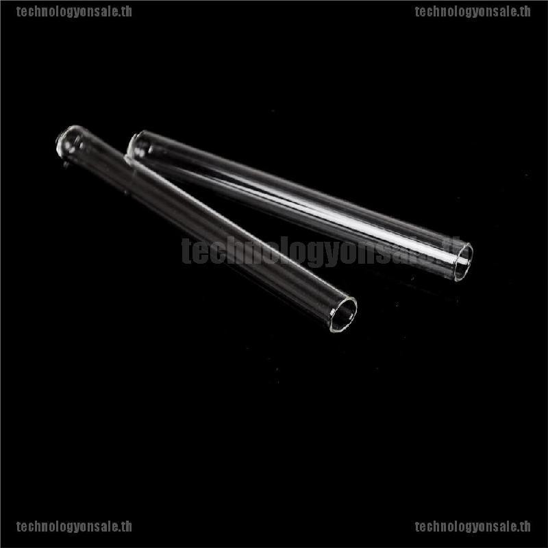 TNS 10Pcs 100 mm Pyrex Glass Blowing Tubes 4 Inch Long Thick Wall Test ...