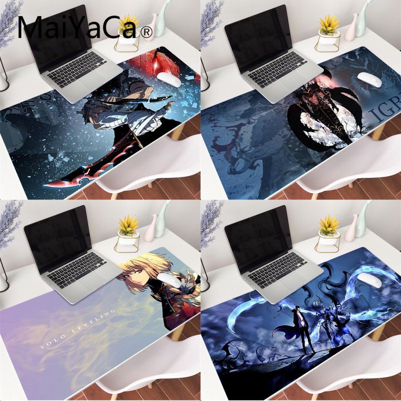 ☇แผ่นรองเมาส์ 800x300mm mousepad Solo Leveling gamer play mats Gaming ...
