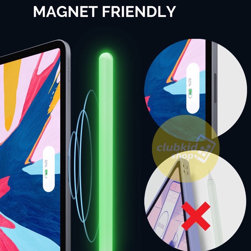 เคสปากกาสำหรับไอแพด AP Stylus Pencil Gen 2 รุ่นใหม่ บาง 0.35 เคส ปลอก ...