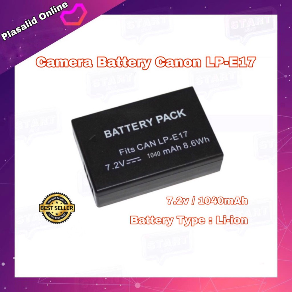 แบตกล้อง Camera Battery Canon LP-E17 For Canon EOS RP M3 M5 M6 750D ...
