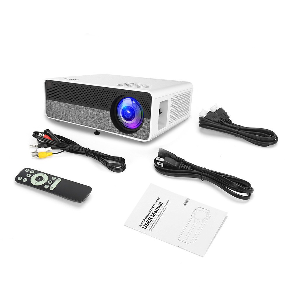 Projector รุ่น A01 Android 8.0 ความละเอียด 19201080p รองรับ 4K 3D (สาม ...