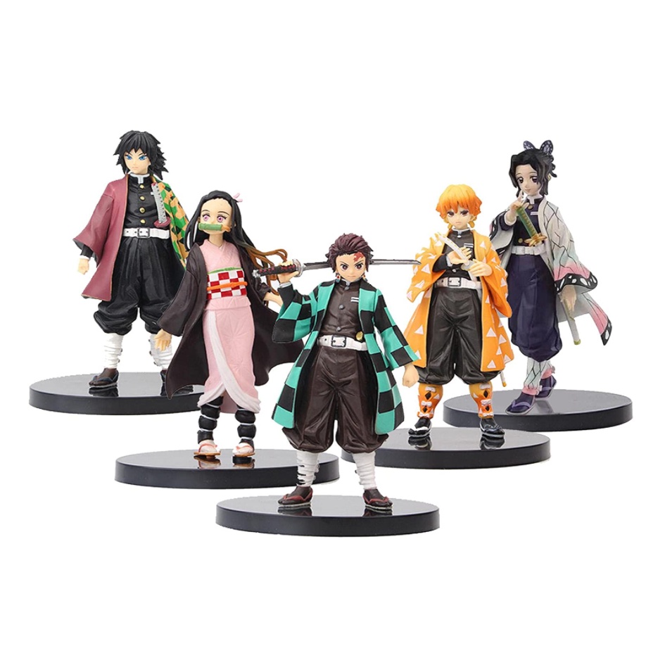 โมเดลฟิกเกอร์ อนิเมะ Demon Slayer Goods Kimetsu No Yaiba Manga Tanjiro ...