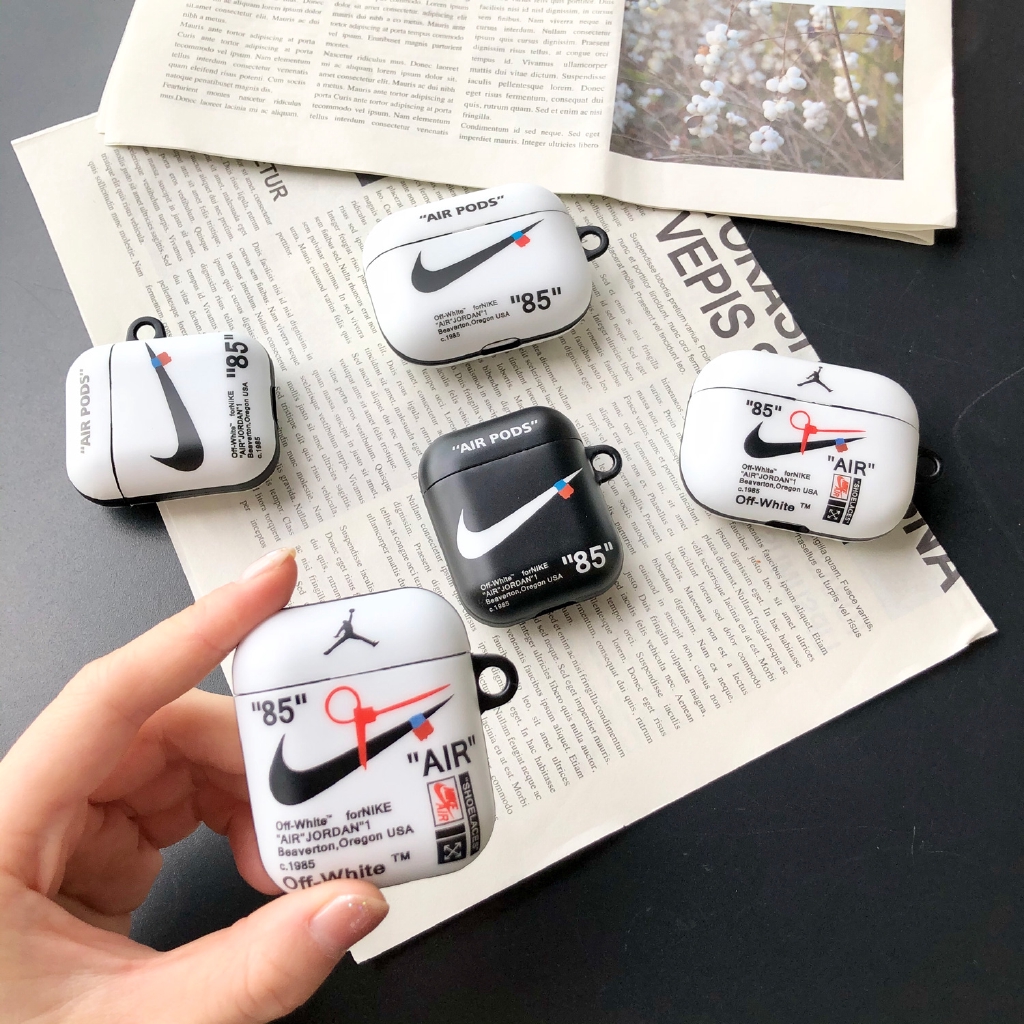 Bag AirPods Case For AirPods 1 2 3 Silicone Nike Wireless Bluetooth ...
