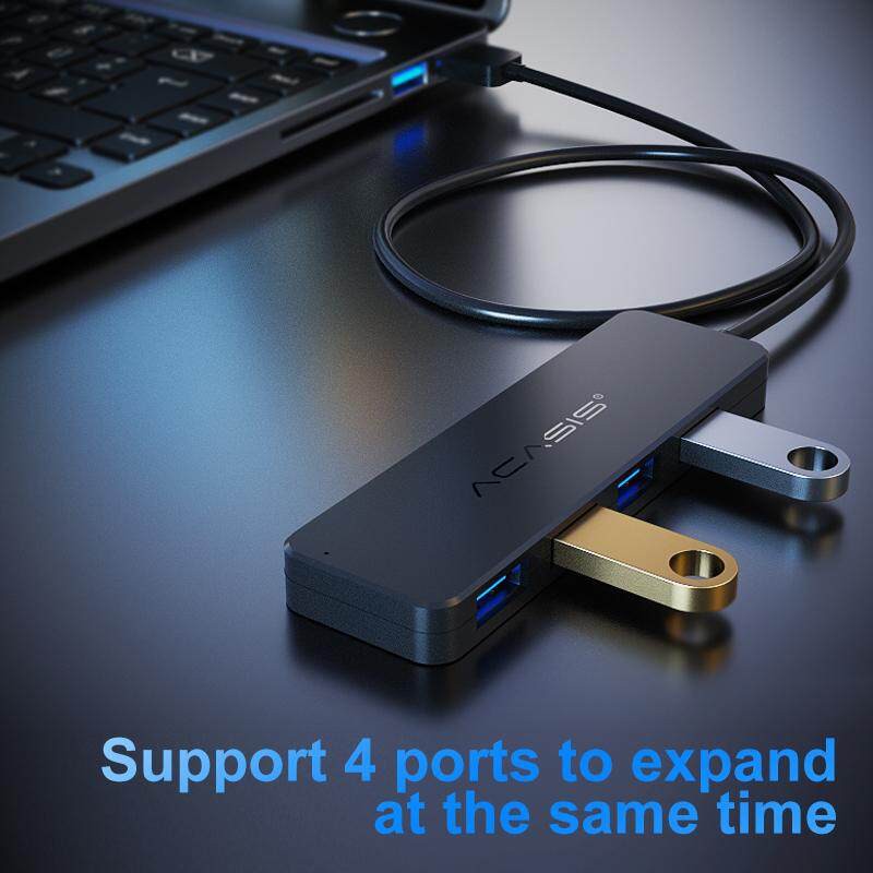 Acasis 3.0 / 2.0 USB HUB เพิ่ม 4 พอร์ต ACASIS USB hub ความเร็วสูง 4 ...