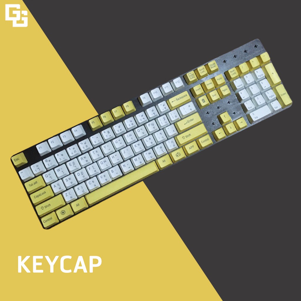 Key Thai Keycap Thai Mechanical Semi Mechanical คีย์แคบสำหรับแต่ง ...