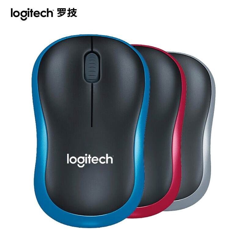 เรือธงอย่างเป็นทางการ Logitech M186 เมาส์ไร้สายสก์ท็อปคอมพิวเตอร์โน๊ต ...