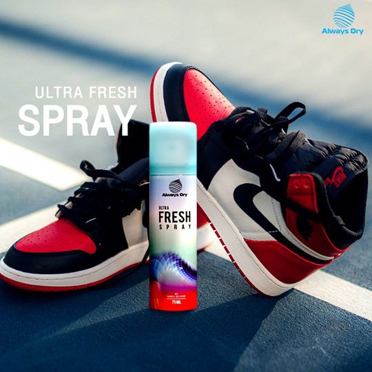 Always Dry Ultra Fresh Spray สเปรย์ดับกลิ่นรองเท้า ของแท้ ...
