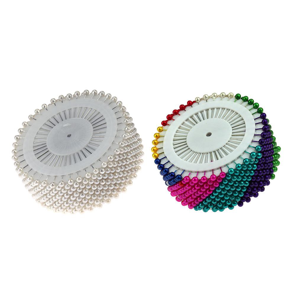 10 Colors Push Pins Round Plastic Head With Steel Point Assorted ...