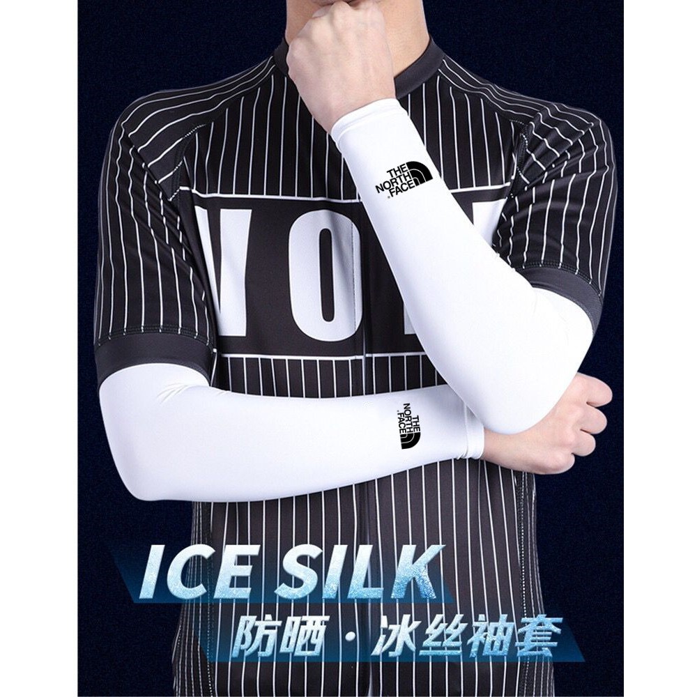 TG70 ผ้าไหมน้ำแข็งกลางแจ้งครีมกันแดดแขนผู้ชายและผู้หญิงขี่จักรยานขับรถ ...