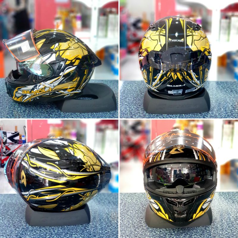 (ใส่โค้ด NR3J7WL ลดสูงสุด 150-.)หมวกกันน็อค Bilmola Defender 2021 ลาย ...