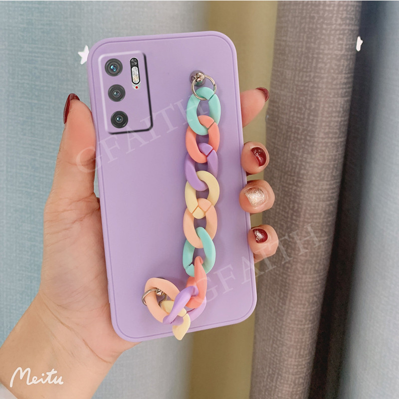 เคสโทรศัพท์ Xiaomi Redmi Note 10 5G Handphone Casing Rainbow Bracelet ...