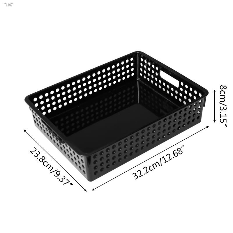 #cod GOO Plastic Storage Basket File Tray Tabletop A4 Document Magazine ...