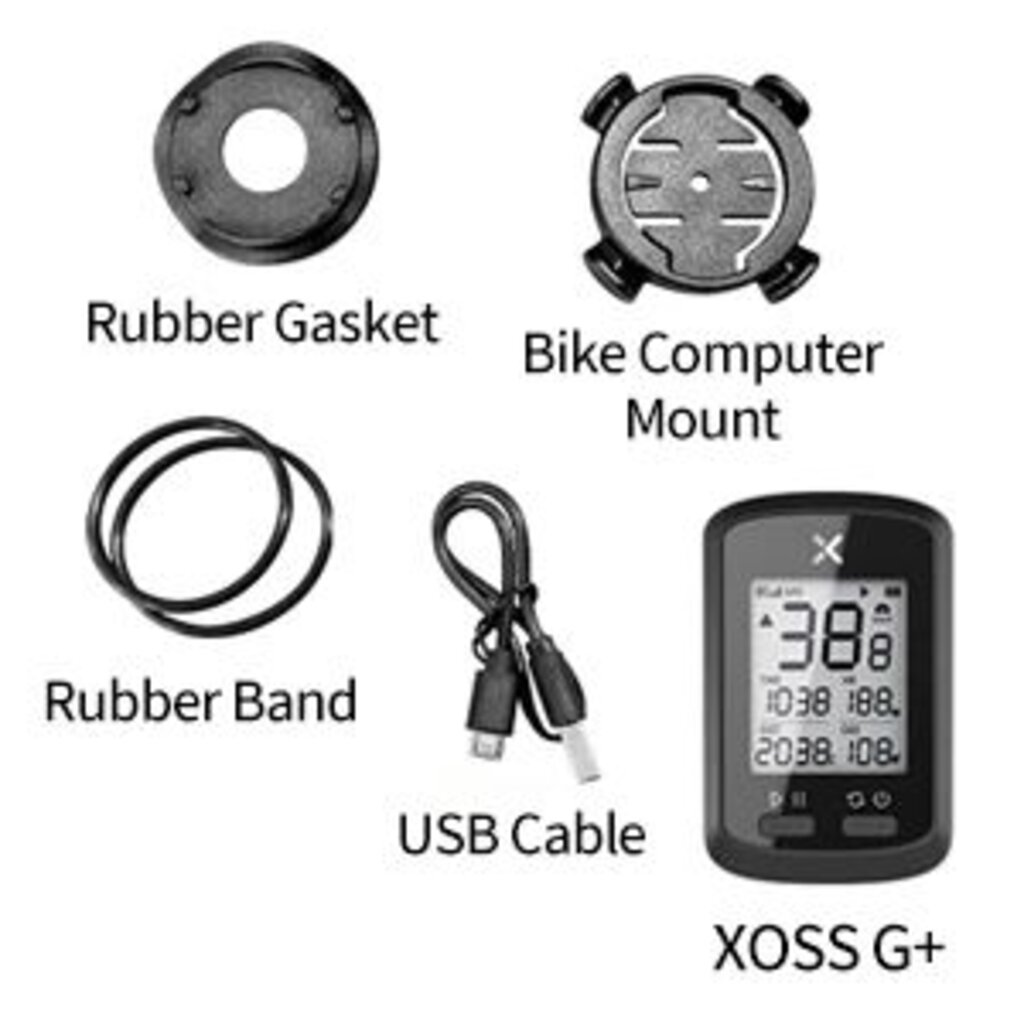 ไมล์วัดความเร็วจักรยานแบบ GPS ยี่ห้อ XOSS G ชาร์จ USB มีไฟกลางคืน - www ...