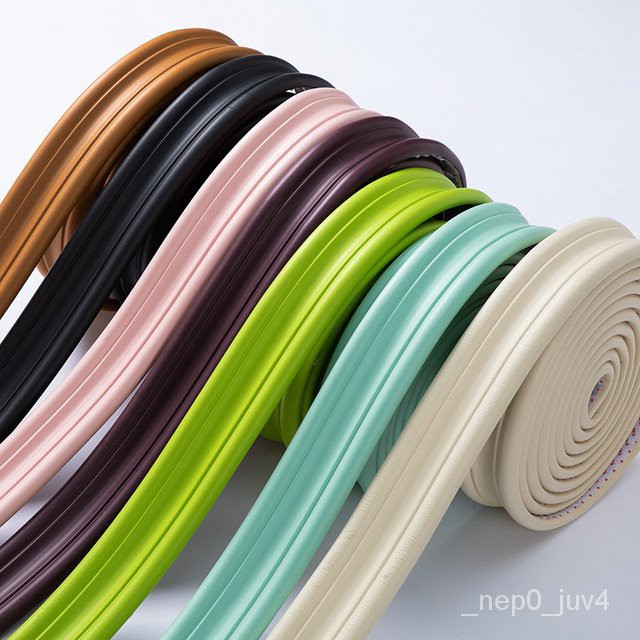 3l9f Wall skirting self adhesive waterproof door photo frame strip ...