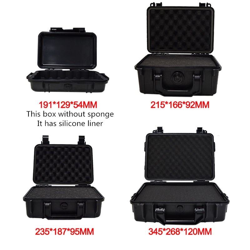 Shockproof Camera Safety Box ABS Sealed Waterproof Hard Boxes Equipment ...