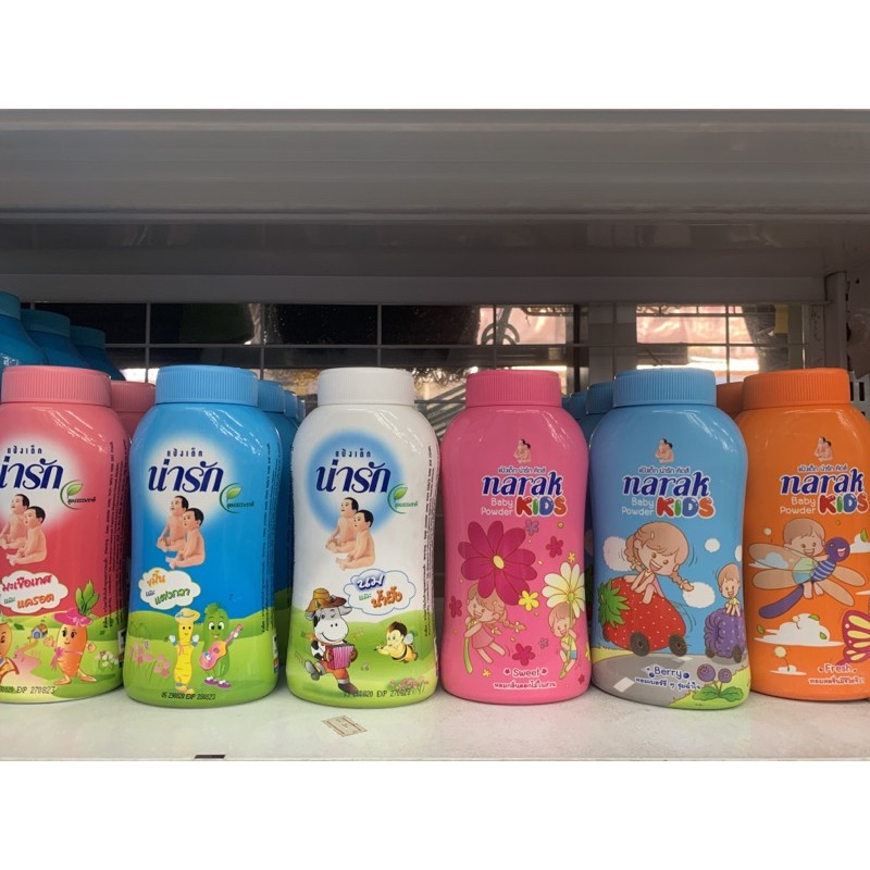 แป้งน่ารัก แป้งเด็กน่ารัก แป้งเด็กน่ารักคิดส์ Narak baby powder ขนาด ...