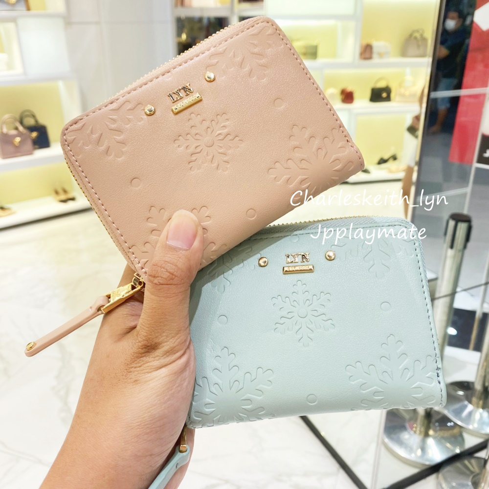LYN กระเป๋าสตางค์ LYN รุ่น Snowy Zip Short wallet LL21WWF005 แท้จากชอป ...