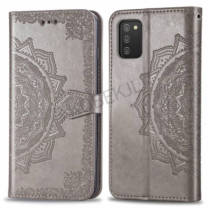 เคสโทรศัพท์หนัง Pu แบบพับได้สําหรับ Samsung Galaxy A02S Sm-A025F ...