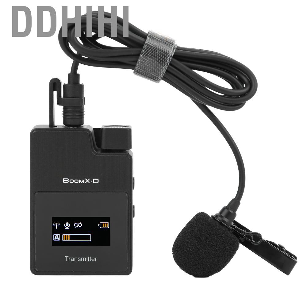 Ddhi Annjo Comica Boomx - D Uc2 2 . 4 G ไมโครโฟนไร้สายสําหรับ Two Mic ...