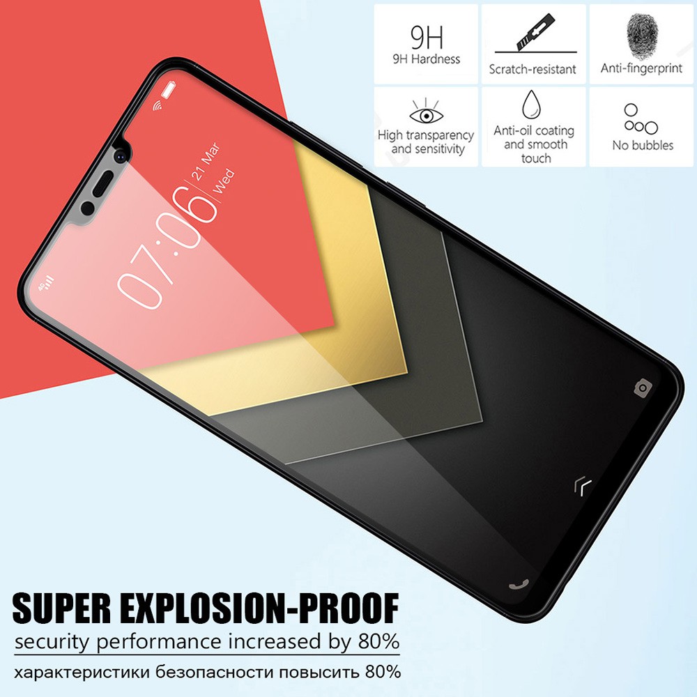 5D สีดำ VIVO Y17S Y51 Y55 Y65 Y66 Y67 V5 Y69 Y71 Y79 V7 Y83 Y85 X21 V17 Z5i Z1X Z6 S7 MAX Plus ...