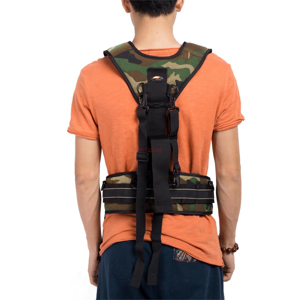 BMulti function double shoulder Strap with Waist Belt holder Buckle for ...