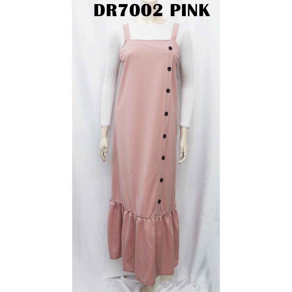 YH7O Jessica Minkoff Overall Muslimah Aulia Maxi Dress Labuh Muslimah ...