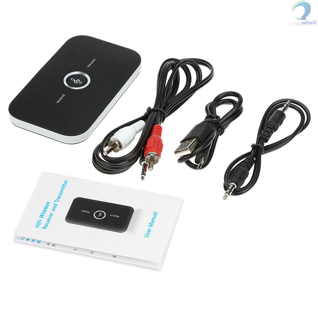 ready stock B6 2 in 1 Bluetooth Transmitter & Receiver Wireless A2DP Bluetooth Audio Adapter ...