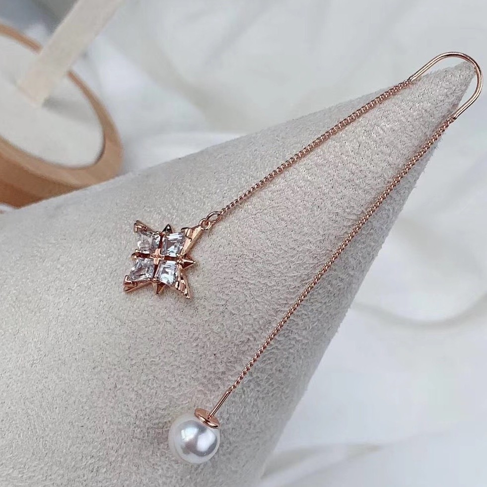 Swarovski ต่างหู สวารอฟสกี้ดาวแสนโรแมนติก SWA SYMBOL ต่างหูแฟชั่น ...