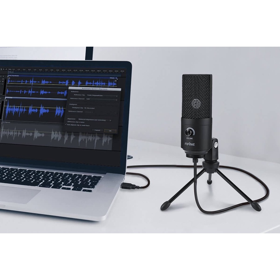 ไมโครโฟน FIFINE - K669 USB Microphone with Volume Dial - w8z66pyqfy ...
