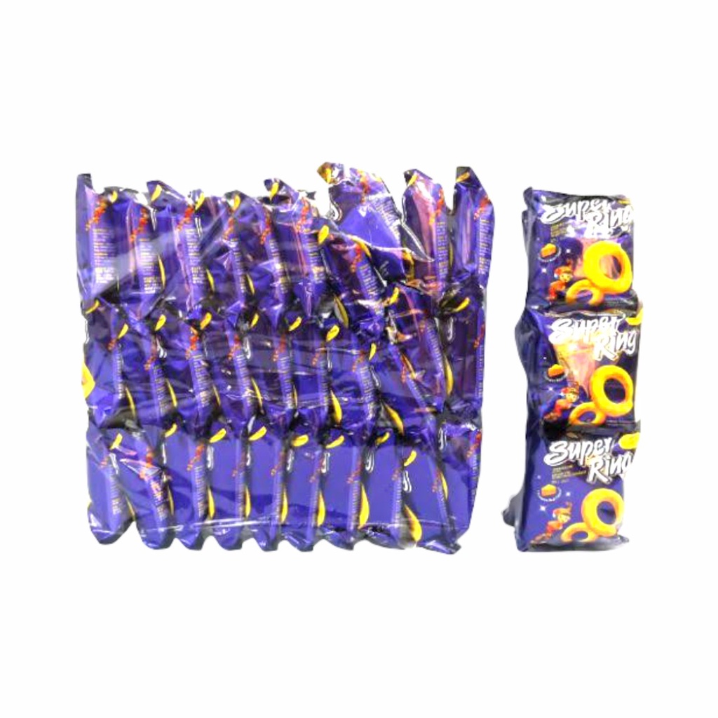 Super Ring Cheese ซุปเปอร์ริง แพ็คสุดคุ้ม ราคาถูก 14g*30ห่อ | Shopee ...