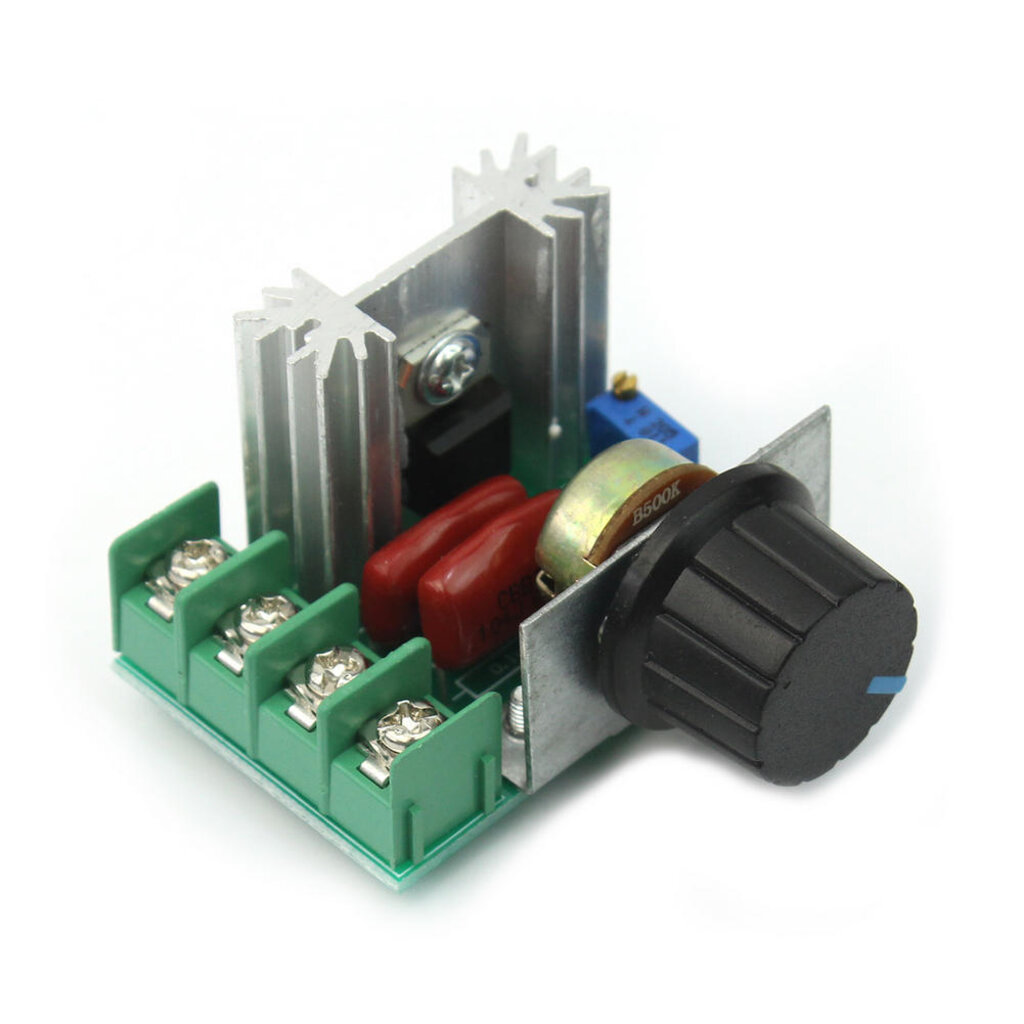 SCR 2000W 50V-220V 10A Voltage Regulator Control | Shopee Thailand