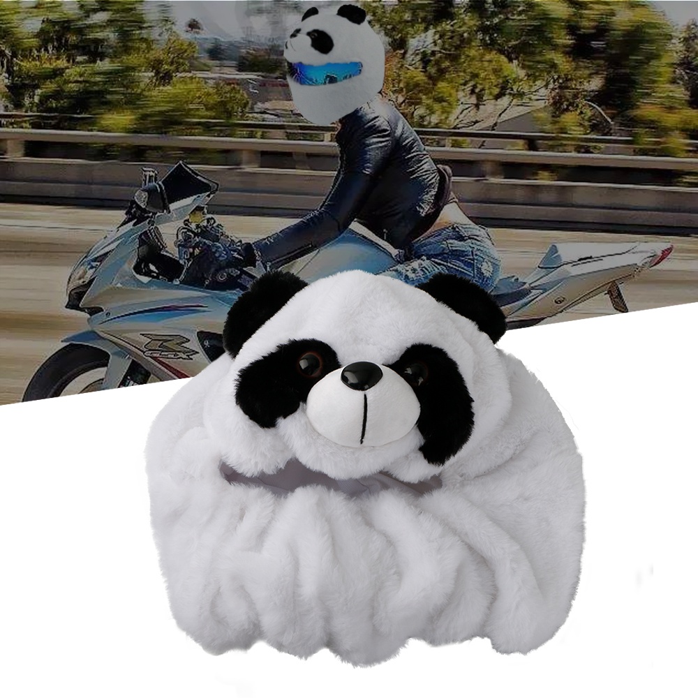JJMOTO Motorcycle Helmet anda Animal Cover Motorbike Funny Heeds Crazy ...