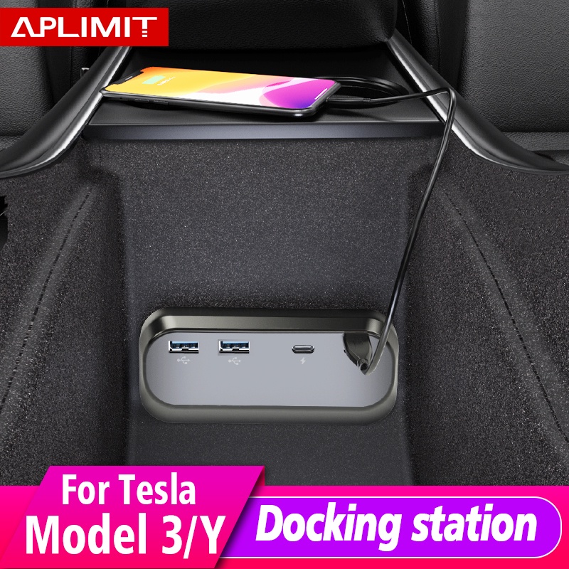 Car Interior Fast Charging Docking Station USB Shunt Hub Decoration ...