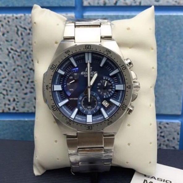 Casio Edifice รุ่น EFR-563 Silver Case Stainless Steel | Shopee Thailand